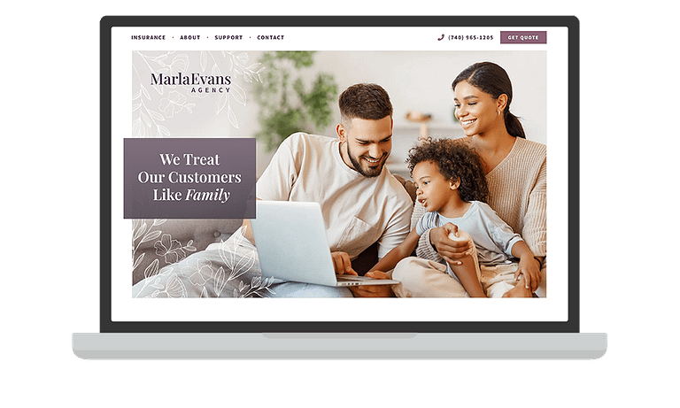 Beautiful, Custom-Designed Insurance Agency Websites | BrightFire