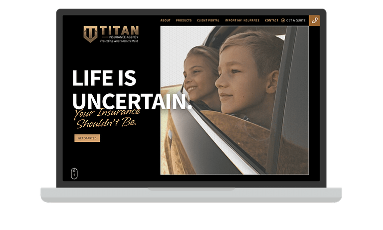 Custom Insurance Agency Website Platform | BrightFire