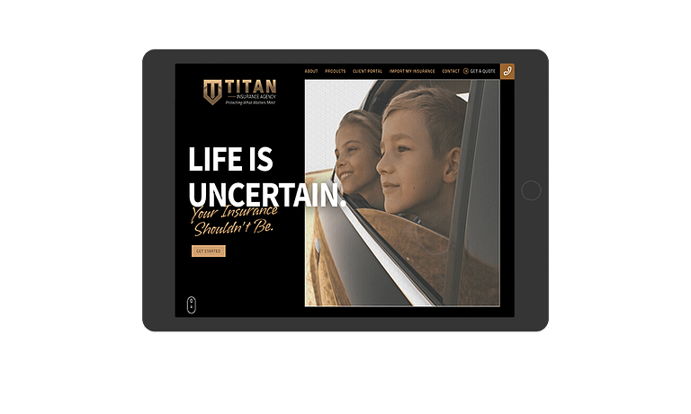 Custom Insurance Agency Website Platform | BrightFire