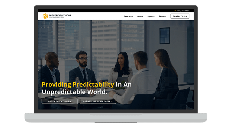Custom Insurance Agency Website Platform | BrightFire
