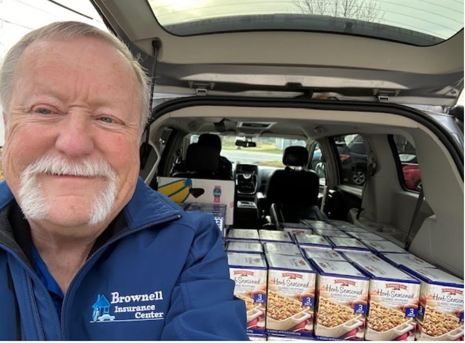 We Give Back | Brownell Insurance Center Inc