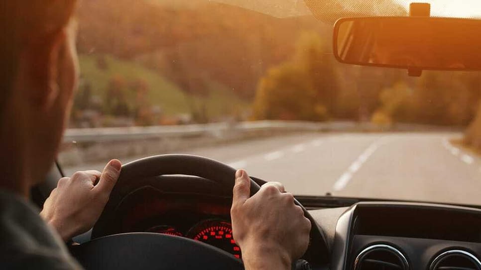 how to see front of car while driving